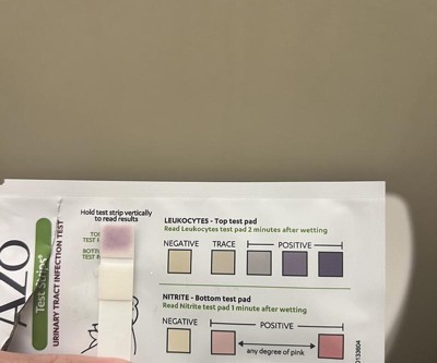 Azo Urinary Tract Infection Test Strips, Uti Test Results In 2 Minutes ...