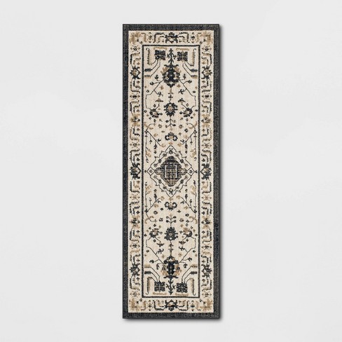 Albion Persian Rug Cream/black - Threshold™ : Target