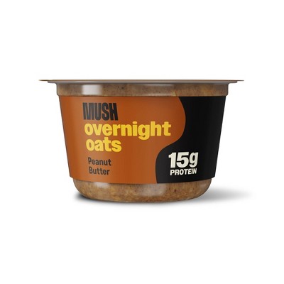 Mush Peanut Butter Gluten Free Overnight Oats - 5.5oz : Target