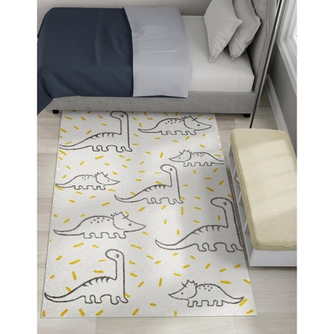 Unique Loom Whimsy Kids Collection Area Rug - Dinosaur (7' 10" X 10 ...