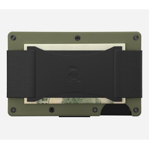 Ridge One Size Ridge Wallet - Matte Olive Titanium Wallet 31 Matte ...