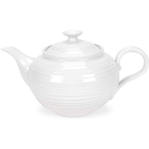 Portmeirion Sophie Conran 2 Pint Teapot - White,2 Pint : Target