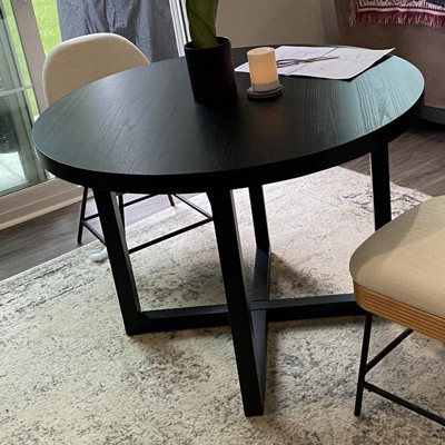 Keener All Wood Round Dining Table - Threshold™ : Target