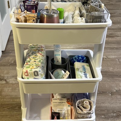 3 Tier Utility Cart White - Brightroom™ : Target