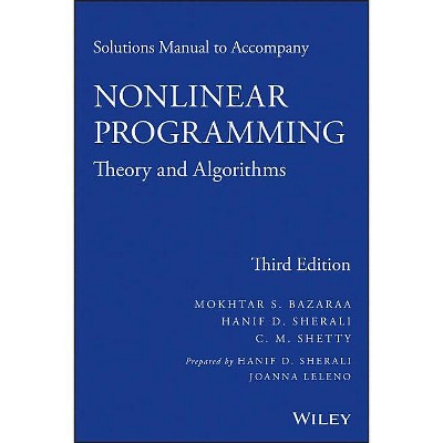 Nonlinear Programming - By Mordecai Avriel (paperback) : Target