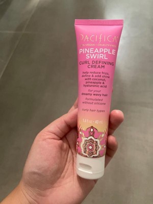 Pacifica Pineapple Swirl Curl Defining Cream - 4 Fl Oz : Target
