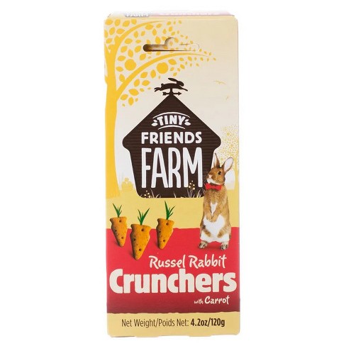 Supreme Pet Foods Tiny Friends Farm Russel Rabbit Crunchers - 4.2 Oz ...