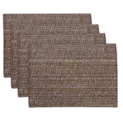 Two Tone Cotton Woven 13x19 Placemat Sets By Sweet Home Collection ...