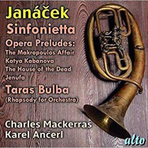 Karel Ancerl - Janacek Sinfonietta Opera Preludes Taras Bulba (cd) : Target