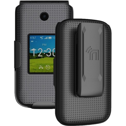 Nakedcellphone Combo For At&t Cingular Flex 2 / Cricket Debut Flex Flip ...