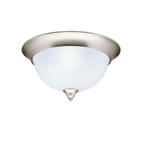 Kichler Lighting Dover 3 - Light Flush Mount In Brushed Nickel : Target