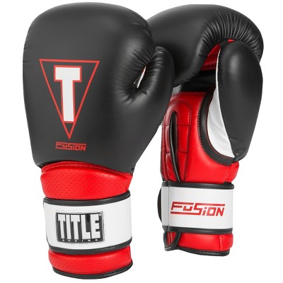 Title Boxing Platinum Proclaim Hook And Loop Training Gloves - 18 Oz ...