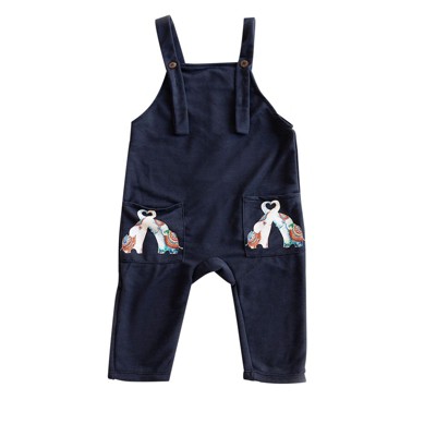 Oshkosh B'gosh Toddler Boys' Solid Denim Overalls - Blue 2t : Target