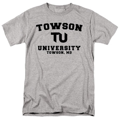 Campus Lab Towson University Official Circle Logo Adult T-shirt : Target