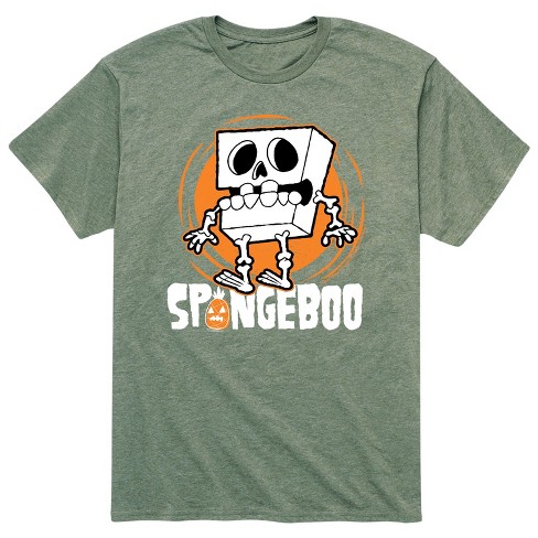 Men's Spongebob Squarepants Halloween Spongeboo Short Sleeve Graphic T ...