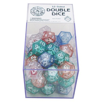 Koplow Games Sampler Set Of Opaque Polyhedra Dice, 100 Count : Target