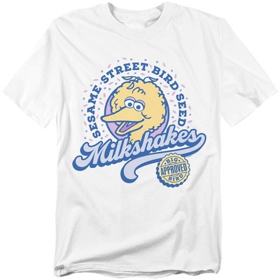 Men's Sesame Street Big Bird, Bird Seed Milkshakes T-Shirt : Target