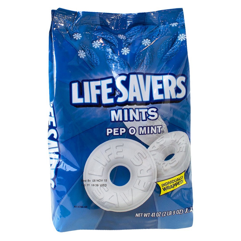 UPC 022000011244 - LIFE SAVERS Mints Pep-O-Mint Hard Candy 41 Ounce ...