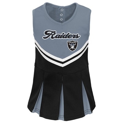 Nfl Las Vegas Raiders Toddler Girls' Cheer Set - 3t : Target