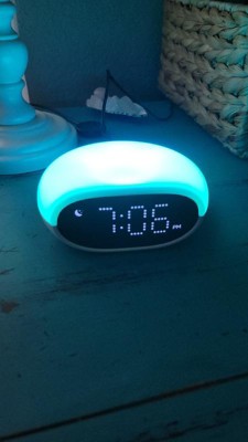 Candy Glow Alarm Table Clock With Color Changing Nightlight - Capello ...