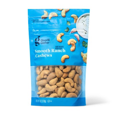 Smooth Ranch Cashews - 6oz - Good & Gather™ : Target
