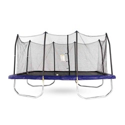 Skywalker Trampolines 15 Foot Square Trampoline And Enclosure - Blue ...