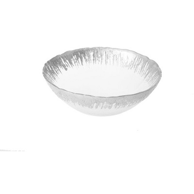 Classic Touch Individual Bowls With Flashy Silver Design : Target