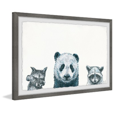 HomeStock 30 in. L x 20 in.W Framed Portrait Digital Art For Wall Art ...