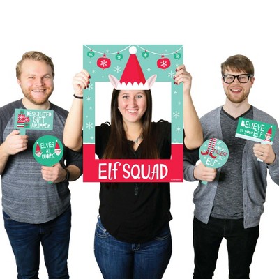 Big Dot Of Happiness Funny Elf Squad - Kids Elf Christmas And Birthday ...
