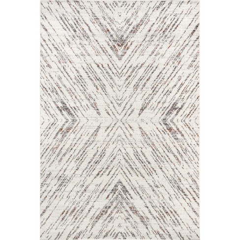 Nuloom Annalisa Contemporary Cross Area Rug, 4' X 6', Light Gray : Target