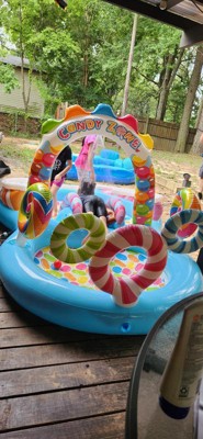 Intex 9' X 6' X 51" Kids Inflatable Candy Zone Play Center Pool With ...