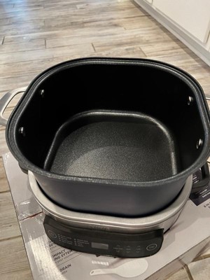 Ninja 6.5qt 2pc Foodi Possiblecooker Stainless Steel Electric Multi ...