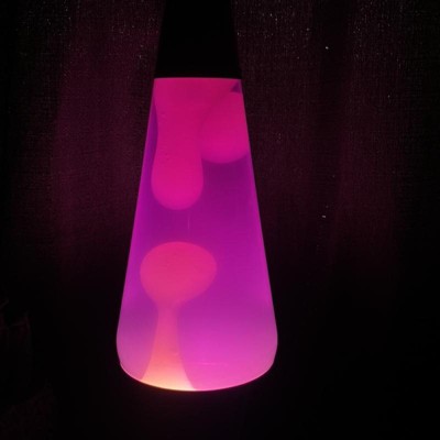 14.5" Lava Lamp Iridescent - Lava: Hand-painted, Electric Wax Motion ...