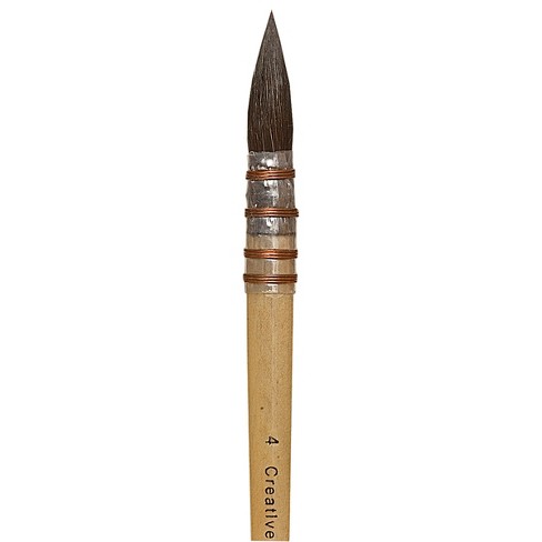 Creative Mark Harmony Blue Squirrel Quill Watercolor Brush Size # 4 ...