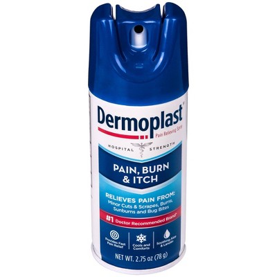 Dermoplast Pain Relief Spray For Minor Cuts, Burns And Bug Bites - 2 ...