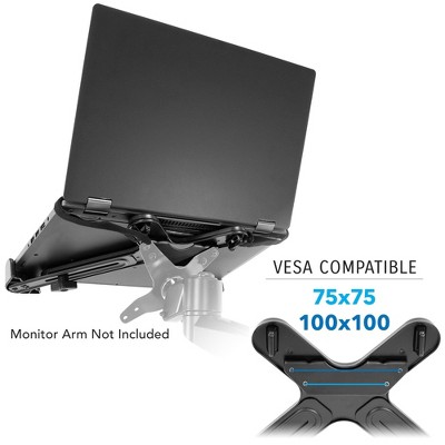 Mount-It! VESA Laptop Tray Fits 11"-17" Computers | Clamp On Notebook ...