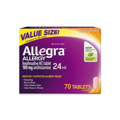 Children's Allegra 12 Hour Allergy Relief Oral Suspension - Berry ...