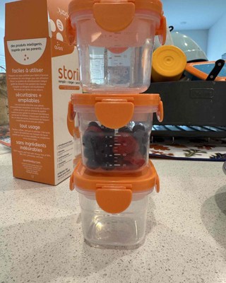 Quark Storii Baby Food Storage Containers With Integrated Ice Packs ...