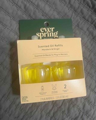 Scented Oil Refill Air Freshener - Mandarin & Ginger - 1.3 Fl Oz/2pk ...