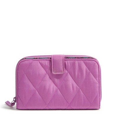 Vera Bradley Women's Outlet Ultralight Essential Tab Wallet Iris Orchid ...