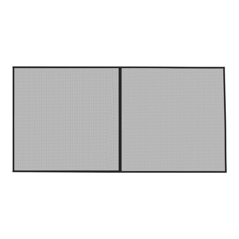 Nature Spring Magnetic 2-car Garage Door Screen - Black : Target
