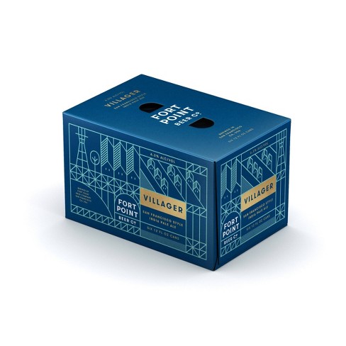 Fort Point Villager Ipa Beer - 6pk/12 Fl Oz Cans : Target
