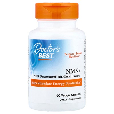 Doctor's Best NMN+, 60 Veggie Capsules : Target