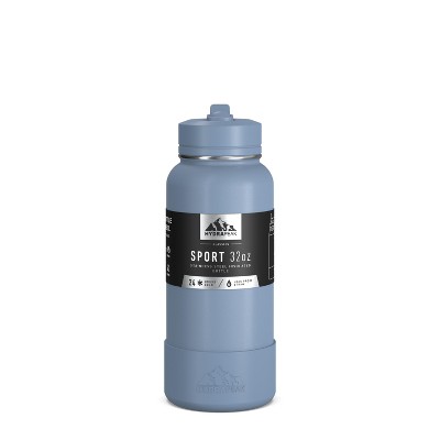 Hydrapeak 32oz Insulated Water Bottle With Straw Lid Matching Color Cap ...