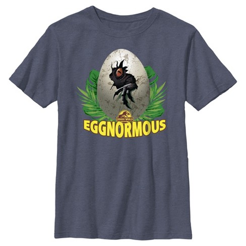 Boy's Jurassic World Easter T-rex Eggnormous T-shirt : Target