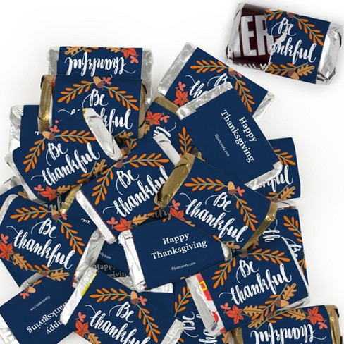 41 Pcs Thanksgiving Candy Party Favors Hershey's Miniatures Chocolate ...