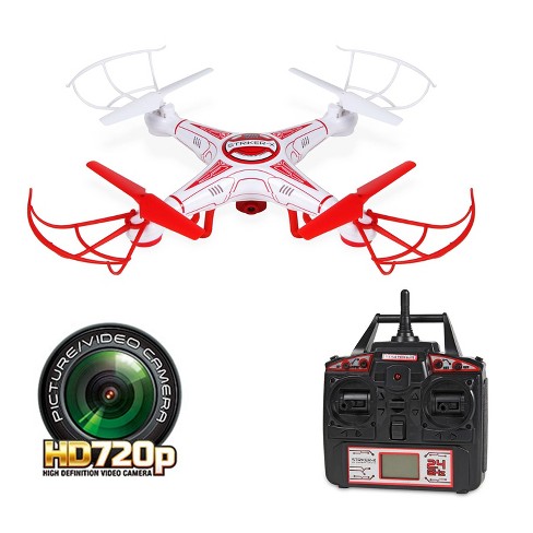 World Tech Toys Striker-x Hd Camera Drone 2.4ghz 4.5ch Hd Picture/video ...