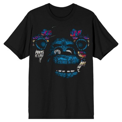 Five Nights At Freddy's Freddy Fazbear Silhouette Shape Tee, Arcade ...