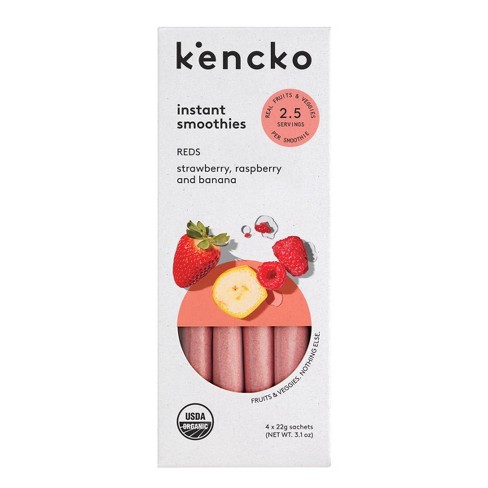 Kencko Reds Organic Instant Fruit & Veggie Smoothies Powdered Drink Mix ...