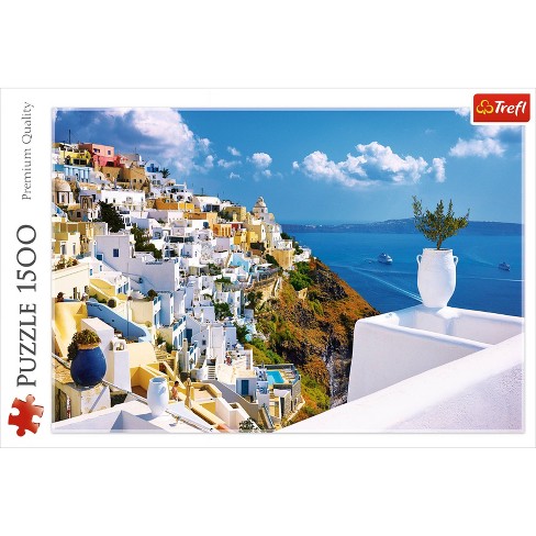 Trefl Santorini Greece Jigsaw Puzzle - 1500pc : Target